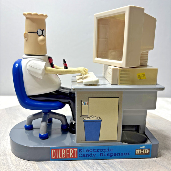 Toys | Dilbert Electronic Candy Dispenser Office Desk Toy Applause ...